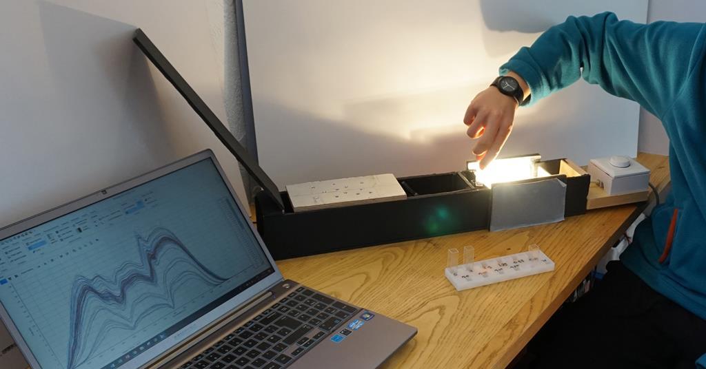 Students win prizes for homemade spectrometers | Analysis | RSC Education
