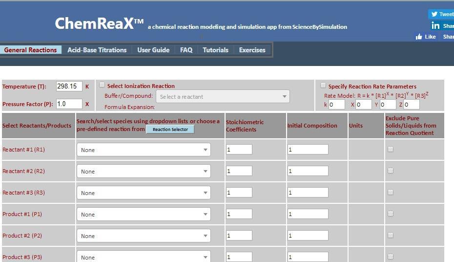 Science by Simulation: ChemReaX | Review | RSC Education