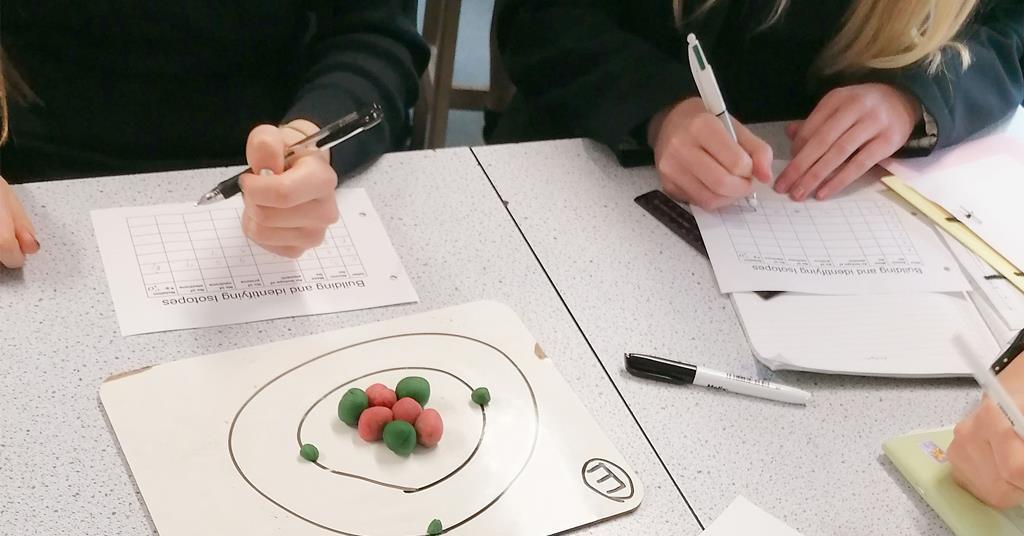 Model atomic structure with playdough | Ideas | RSC Education