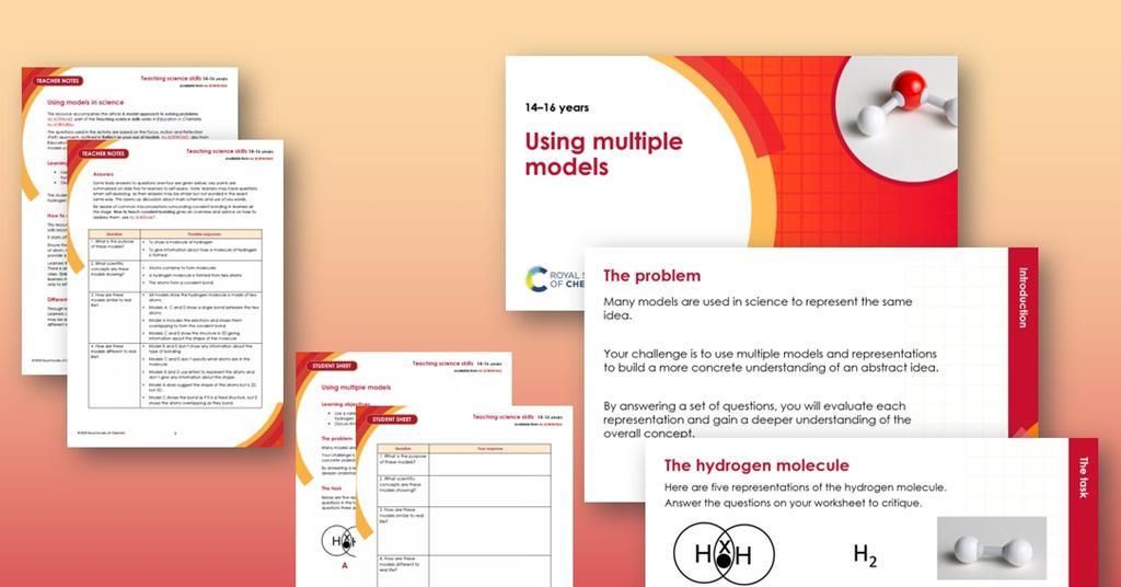 Using multiple models in science | 14–16 years | Resource | RSC Education
