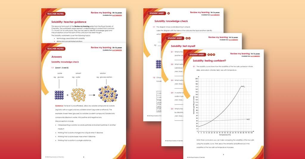 Solutions And Solubility Worksheets Use This Worksheet For A Fun