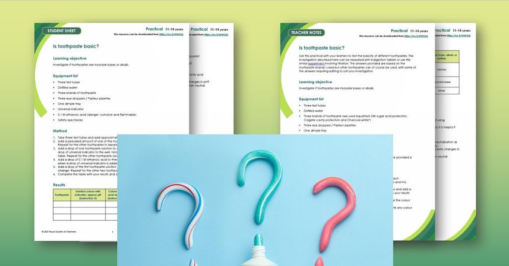 Everyday neutralisation myths busted | Ideas | RSC Education