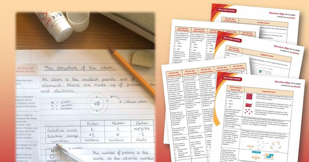 Structure strip resources | RSC Education