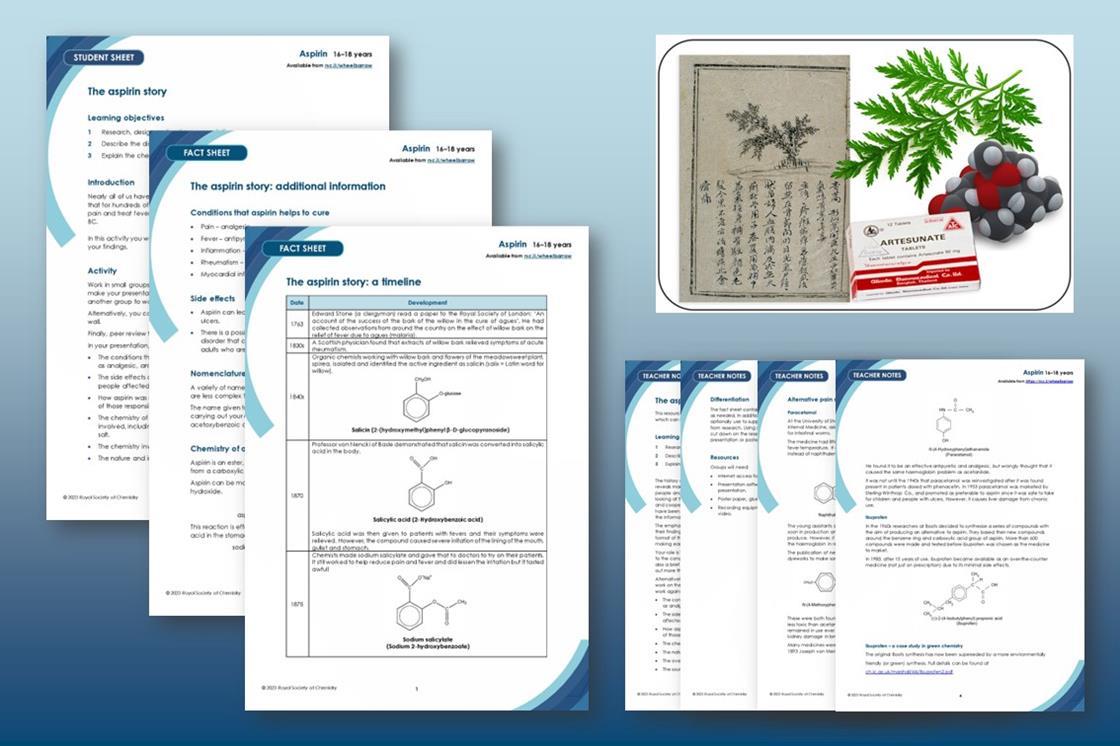 The aspirin story | 16–18 years | Resource | RSC Education
