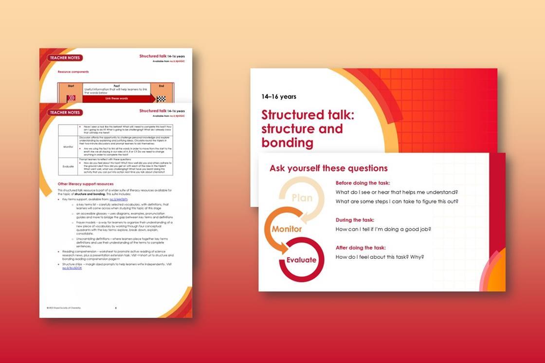 Structure and bonding | Structured talk | 14–16 years | Resource | RSC ...