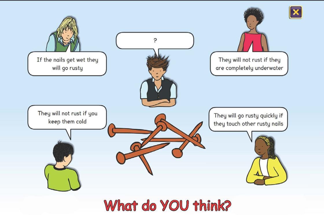 Science concept cartoons: rusting | Resource | RSC Education