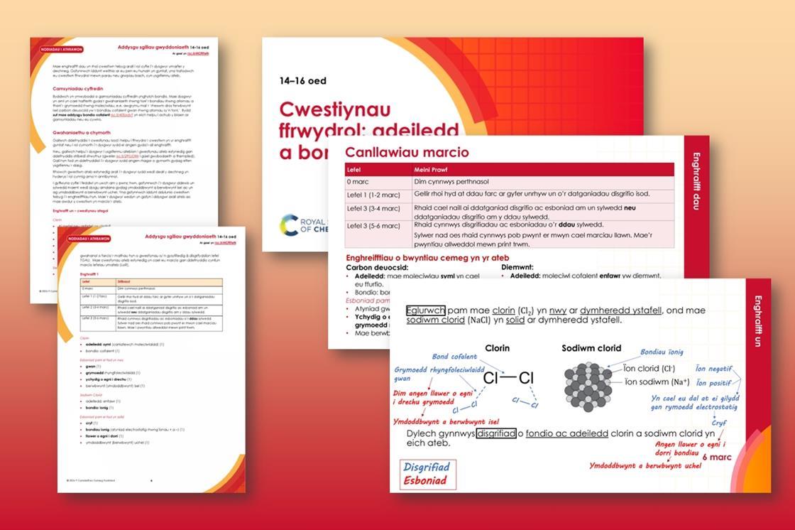 Adeiledd a bondio: cwestiynau arholiad ffrwydrol | 14–16 oed | Resource ...