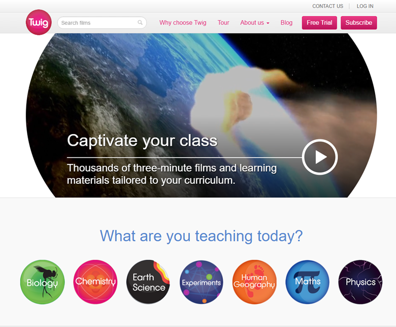 Twig science - outstanding videos for science lessons | News | RSC ...