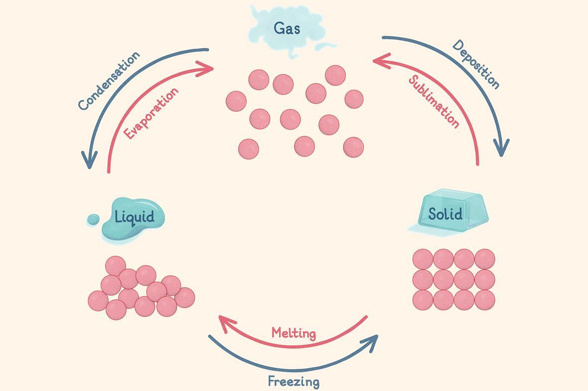 Everything you need to teach states of matter | Poster | RSC Education