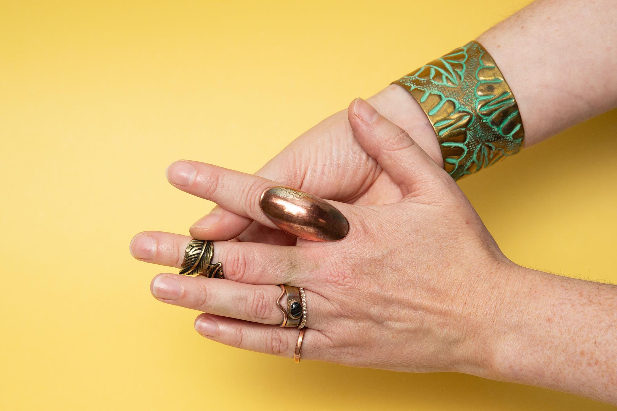 does brushed copper tarnish