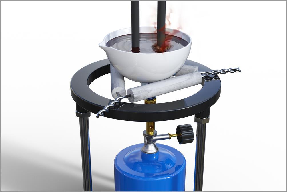 Molten Lead In Water