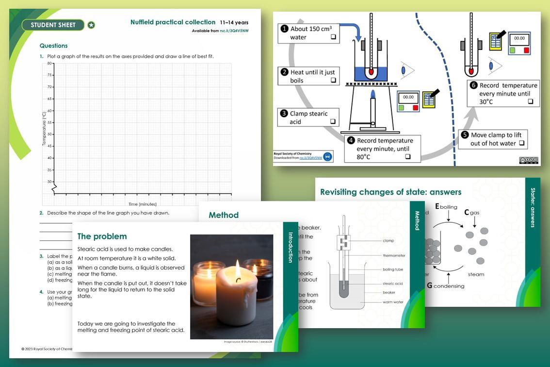 stearic acid solution