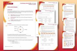 Structure of the atom | 14–16 years | Teaching resources | RSC Education