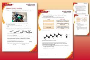 Balanced chemical equations and fuel | In context | 14–16 | Resource ...