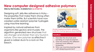New underwater adhesive glues rubber duck to rock on the seashore ...