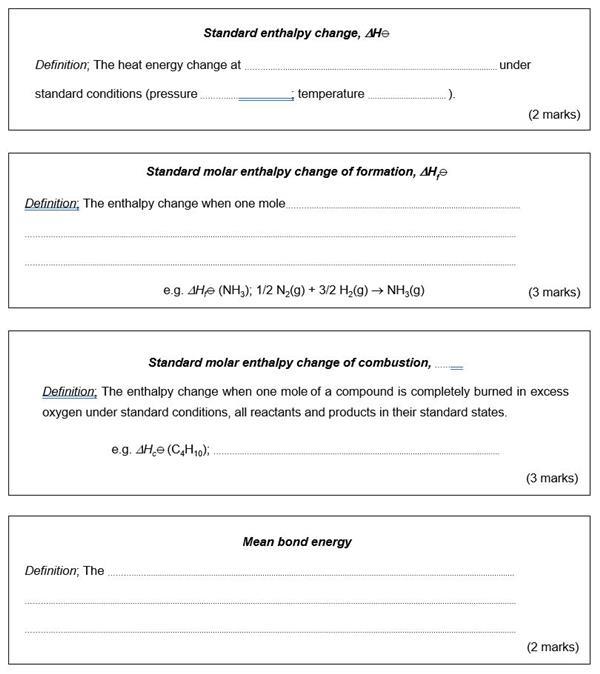 Thermodynamics starters 16–18 | Resource | RSC Education