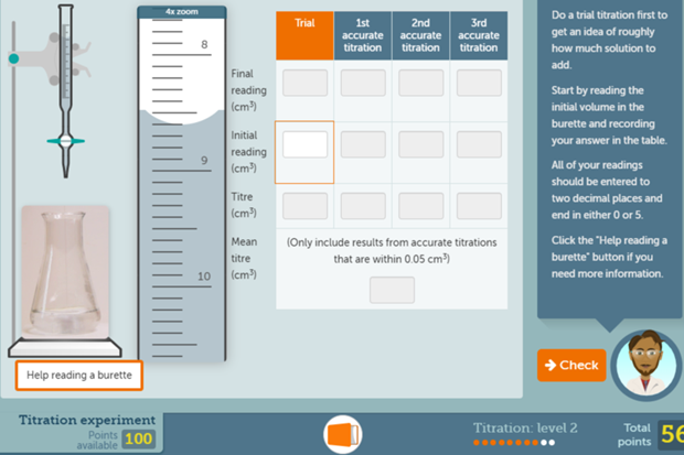 Interactive screen experiments | RSC Education