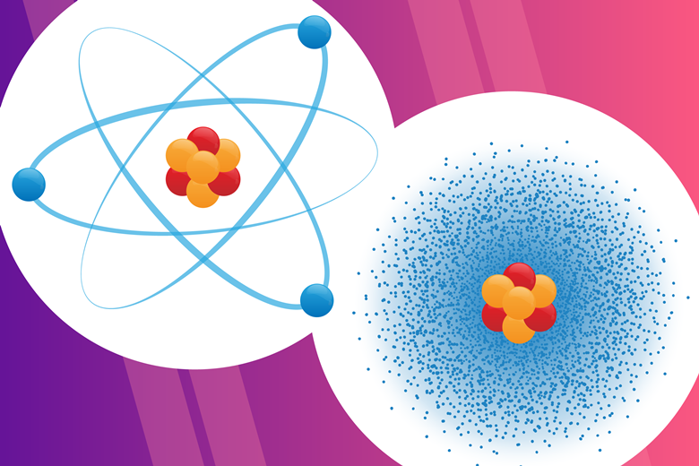 Help learners understand and compare the Bohr and electron cloud models ...